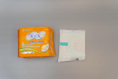 China Invisible Wings Women Sanitary Napkins Cool Aroma Fragrance Ultra Thin Soft Breathable Material High Absorbency Comfortable Pads for sale