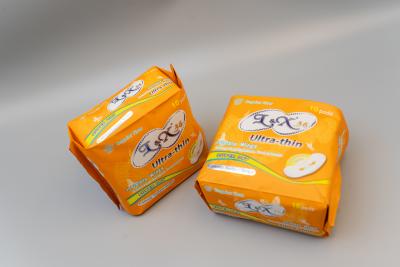 China Heavy Flow Menstrual Pad 240mm Length Waterproof Polyethylene Film Backsheet Ultra Absorbent Comfortable Sanitary Napkin for sale
