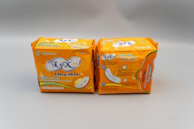 China Invisible Wings Sanitary Napkins Made from Cottony Soft Surface Providing Comfortable Fit and High Absorption Capacity Ideal for Bulk Purchase for sale