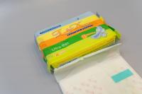 China Soft Cotton Fast Absorption Surface Dry Structure Girl Napkin Material Cotton Comfortable Breathable Absorbent Sanitary Protection for sale