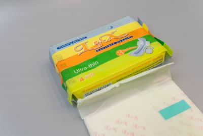 China Soft Cotton Fast Absorption Surface Dry Structure Girl Napkin Material Cotton Comfortable Breathable Absorbent Sanitary Protection for sale