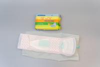 China Soft Cotton Fast Absorption Surface Night Sanitary Napkin Including Skin Friendly Cottony Surface Ensuring Comfortable for sale