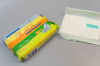 China M L Cotton Overnight Sanitary Panties with Wings Made from Fluff Pulp Non Woven Fabric Comfortable Breathable Leak Proof for sale