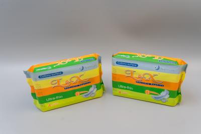 China Sanitary Napkin 283mm Featuring Absorption Technology Designed to Deliver Maximum Fluid Locking and Breathability for sale