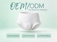 China Lock-in Core Disposable Menstrual Panties ultra absorbent fabric combined with seamless design for discreet overnight period protection for sale