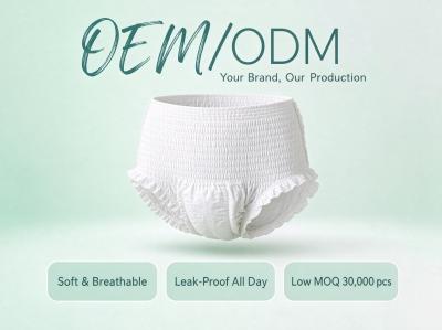China Lock-in Core Disposable Menstrual Panties ultra absorbent fabric combined with seamless design for discreet overnight period protection for sale