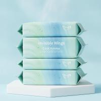 China Cotton Women Sanitary Napkins Offering Invisible Wings Cool Aroma Fragrance Lightweight Comfortable and Leak Protection for sale
