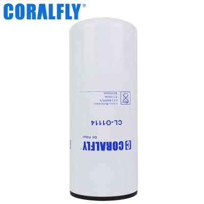 China Spin On CORALFLY Oil Filter ISO9001 CORALFLY Lf14000nn Cross Reference for sale