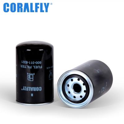 China Komatsu Filter 600-311-8321 6003118321 Truck Engine Diesel Fuel Filter Komatsu Filter for sale