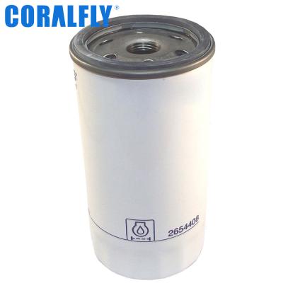 China 48 Micron 2654408 Perkins Oil Filter ISO9001 for sale