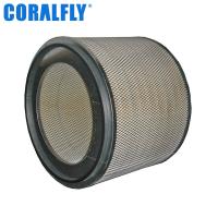 China CORALFLY 4P0710 Diesel Engine Air Filter Round Style for sale