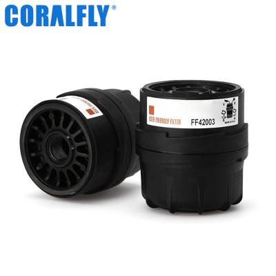 China CORALFLY Ff42003 Spin On Fuel Filter 17 Micron for sale