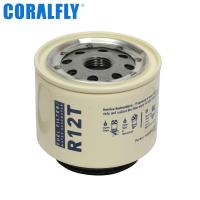 China Racor R12t Fuel Filter 13 Micron Diesel Water Separator Cellulose Media for sale