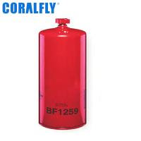 China Spin On BF1259 Fuel Filter 10 Micron Baldwin Diesel Fuel Water Separator for sale