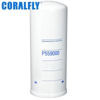China ISO9001 Oil Filter P559000 Cross Reference For CORALFLY for sale