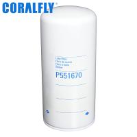 China Tractor P551670 For CORALFLY Oil Filter For CUMMINS 3313279 for sale