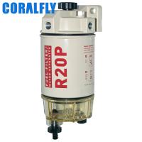 China Standard Size R20p Racor Fuel Filter Spin On With Bowl Thread for sale