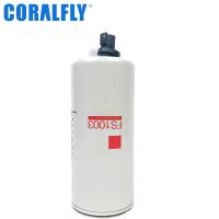 China CORALFLY Cummins Engines FS1003 Fuel Water Separator Filter Spin - On With Drain Sensor Port And Reusable Sensor for sale