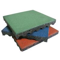China Rubber Mat Sports Rubber Flooring Engineered for Playgrounds Occasion Sports Featuring Easy Maintenance and Installation for sale