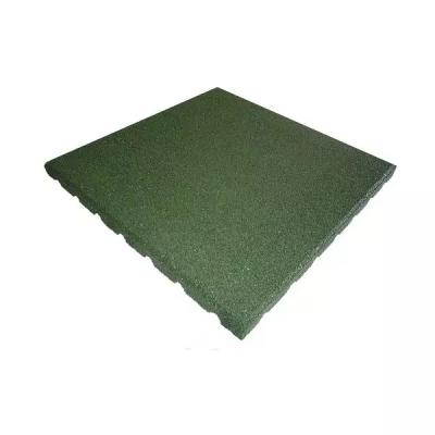 China Anti Shock Sports Rubber Flooring Mats Indoor Gym Soft Flooring 20mm Thickness for sale