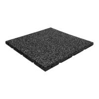China UV Resistance Sports Rubber Flooring Black / Green / Grey For Intensity Running for sale