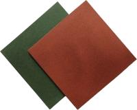 China Square Outdoor Rubber Tiles Shock Absorption Playground Rubber Flooring 30mm Thickness for sale