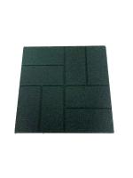 China Playground Tiles Outdoor Rubber Flooring Lightweight 15mm - 50mm 1.0g/cm3 for sale