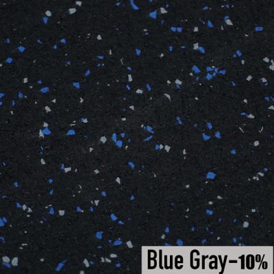 China 980*980mm Puzzle Gym Floor Tiles 15mm / 20mm Composite Rubber Flooring for sale