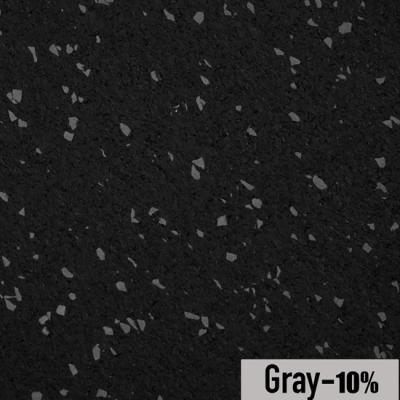 China Customized Heavy Duty Rubber Flooring 485*485mm / 970*970mm Interlocking Fitness Flooring for sale
