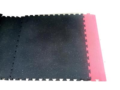 China 5 Minute Install Interlocking Rubber Flooring Hassle Free No Glue DIY Friendly for sale