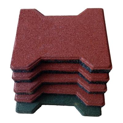 China SBR Rubber Paving Stones Colorful Rubber Stall Mats Anti Slip for sale