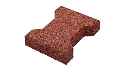 China Red Horse Stable Rubber Flooring Customized Interlocking Rubber Stall Mats 200*160mm for sale