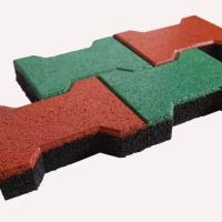 China Commercial Playground Rubber Tiles Flooring and Dog Bone Pavers for sale