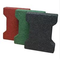 China Anti Slip SBR Horse Stable Rubber Flooring Interlocking 35mm for sale