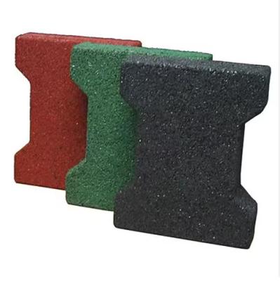 China Anti Slip SBR Horse Stable Rubber Flooring Interlocking 35mm for sale