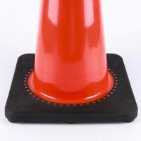 China Hazard Traffic Cone Rubber Base for Construction Parking Highway Driveway for sale