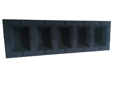 China Black Air Conditioner Feet 500*180mm Anti Vibration Feet 1.5g/cm3 for sale