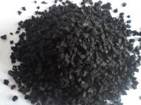 China 1mm - 4mm SBR Rubber Granules Environment Friendly Artificial Grass Rubber Pellets for sale