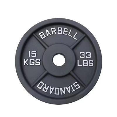 China 20KG Rubber Weight Plates 10Lb - 55 Lb Weight Bumper Plates For Competition Gym for sale