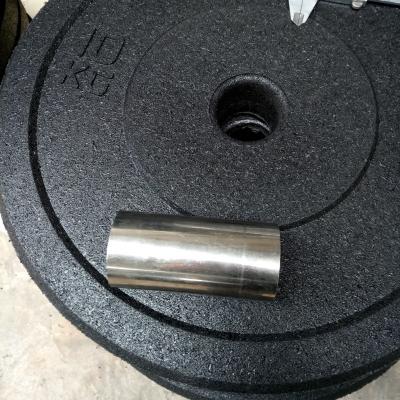 China 50 Mm Fitness Weight Plates 22 Lb Urethane Bumper Plates Customized for sale