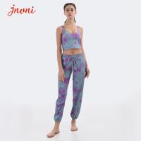 China 250gsm Athletic Tie Dye 2 Piece Set Leggings and Sports Bra for Women Workout Gym for sale