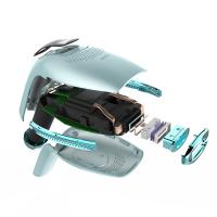 China 750UF Deess IPL Hair Removal Device 110V Ice Cold Ipl Hair Removal For Men / Women for sale
