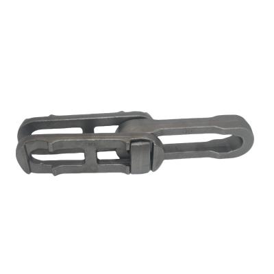 China Standard Die Forged Roller Chains with 40-50 HRC Hardness and 200 kN Load Capacity for Transmission & Conveyors for sale