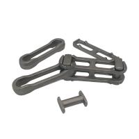 China Solid Link Drop Forged Chain 80×100mm HRC 40-45 for Heavy-Duty Mining Machinery Applications for sale