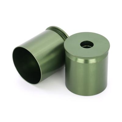 China Precision Aluminum Alloy Cylindrical Bushing CNC Machined 5-200mm OD Custom Tolerances for sale
