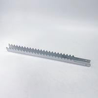 China Galvanized Steel CNC Machining Services for Greenhouse Sliding Motor Track Parts with ±0.01 mm Tolerance and 2-4 Week Lead Time for sale