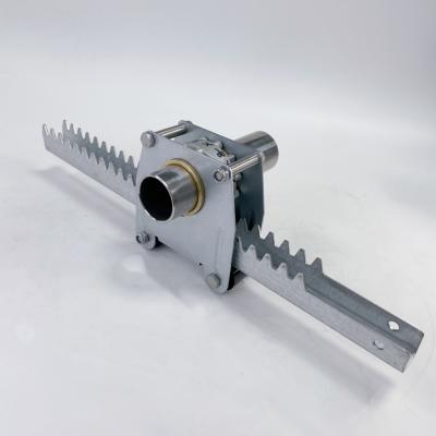 China Solar Motor Greenhouse Gear System - Galvanized Steel CNC Machined Parts with 50-300 Nm Torque and 20-200 RPM Range for sale