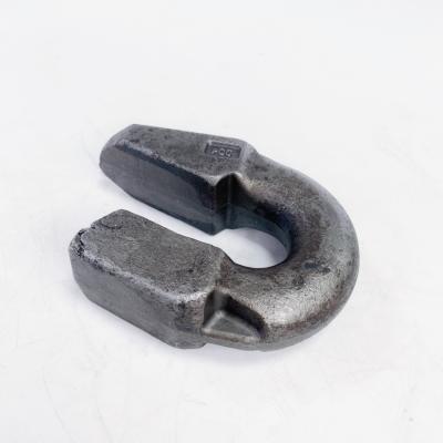 China Custom Steel Forging Parts Curved Vehicle Hooks OEM for sale