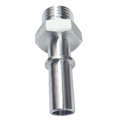 China Precision CNC Machining Mechanical Shaft Connectors Customized Non Standard for sale