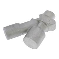 China Automotive Forging Parts Cast Iron Zinc T Fixture UL94 V-0 8-25mm Cable Bore for sale
